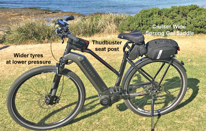 Tips for a softer ride – eBiker Diary